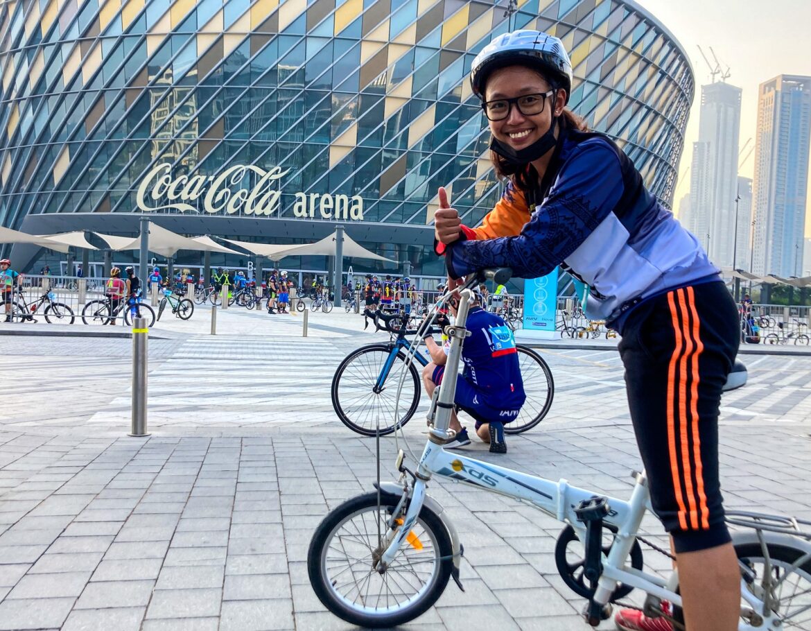 Dubai Bike Ride 2021 | Cycling along Sheikh Zayed Road in Dubai