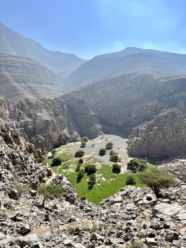 Hidden Oasis Trail (between Jebel Jais & Wadi of Giants)