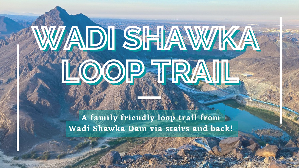 Wadi Shawka Loop Trail | Trail from the Dam, the Stairs & Back!