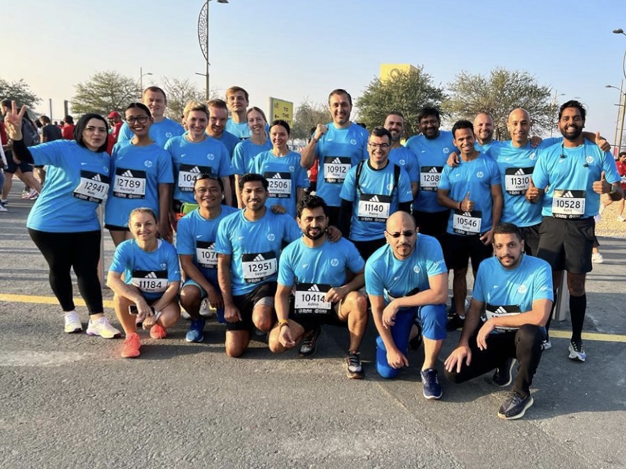 10-KM Run during the Dubai Marathon 2023 in Expo City (with Team HP!)
