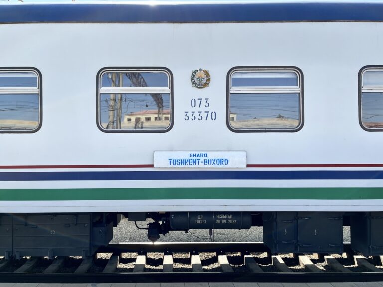 The Tashkent to Samarkand Train Ride with Uzbek Railways